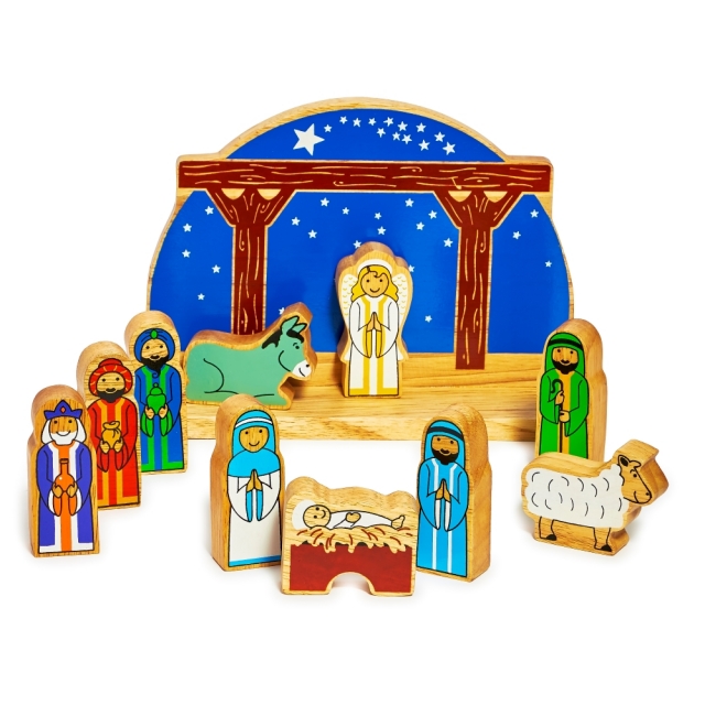 Wooden Playset - Starry Night Nativity - Teesdale Toys